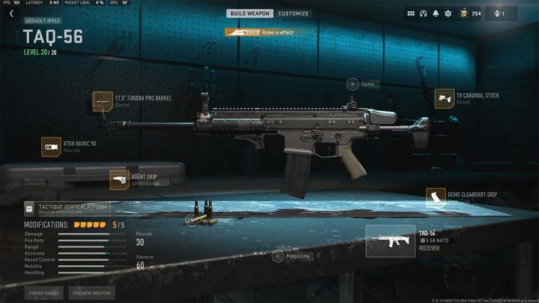 Best Ranked Play Classes in MW2 Season 2