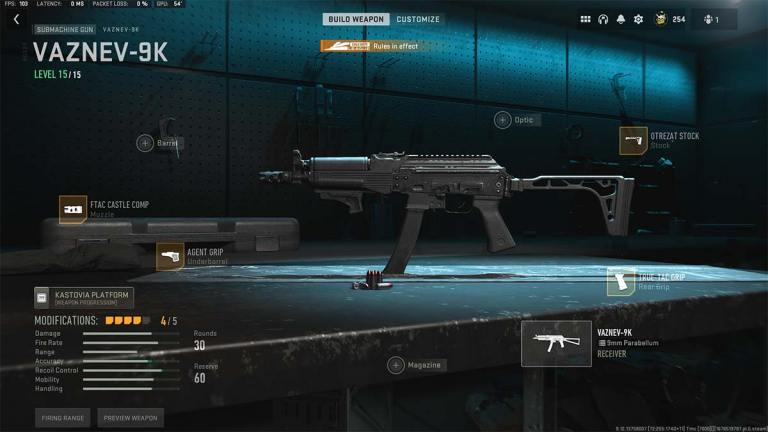 Best Ranked Play Classes in MW2 Season 2