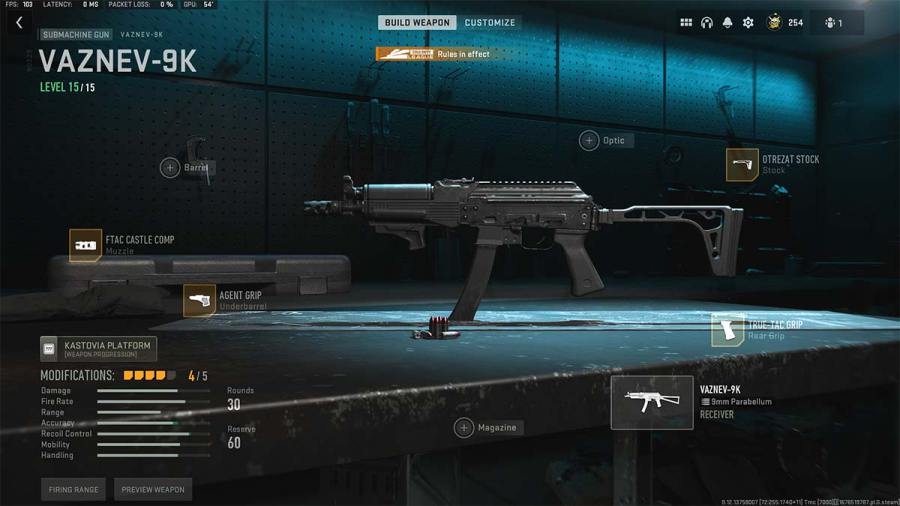 Best Ranked Play Classes in MW2 Season 2