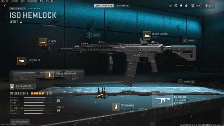 Best ISO Hemlock Loadout and Attachments in Warzone 2 | Pro Game Guides