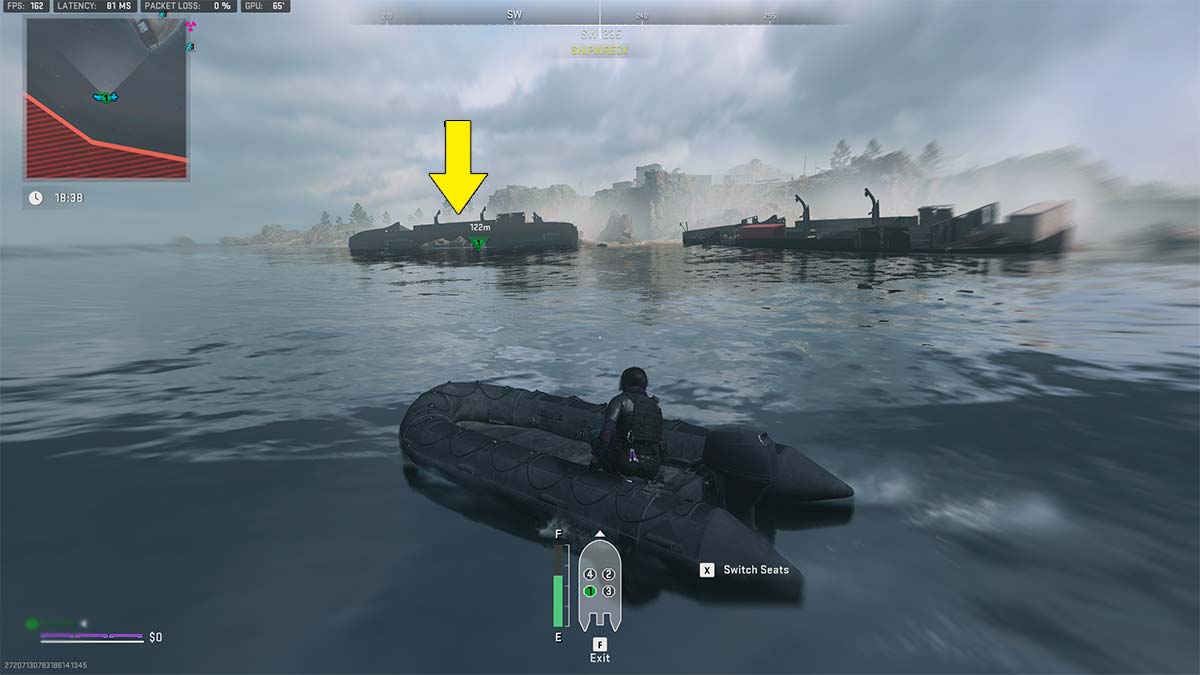 DMZ HMS Shipwreck Key Location - Warzone 2 - Pro Game Guides