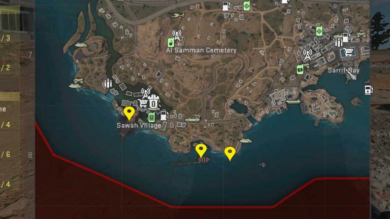 DMZ Unknown Shipping mission - Contraband Packages Locations (Map ...