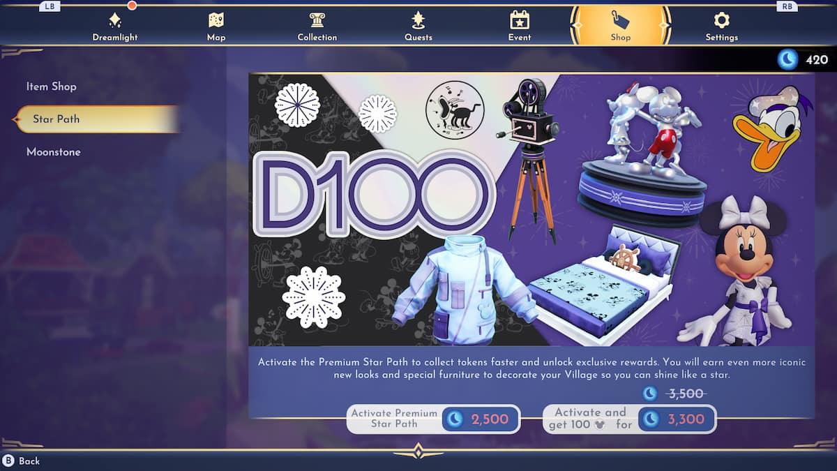 Disney Dreamlight Valley Centennial Star Path – All Rewards and How to ...