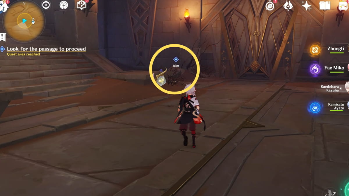 How to Look for the passage to proceed in Genshin Impact | Pro Game Guides