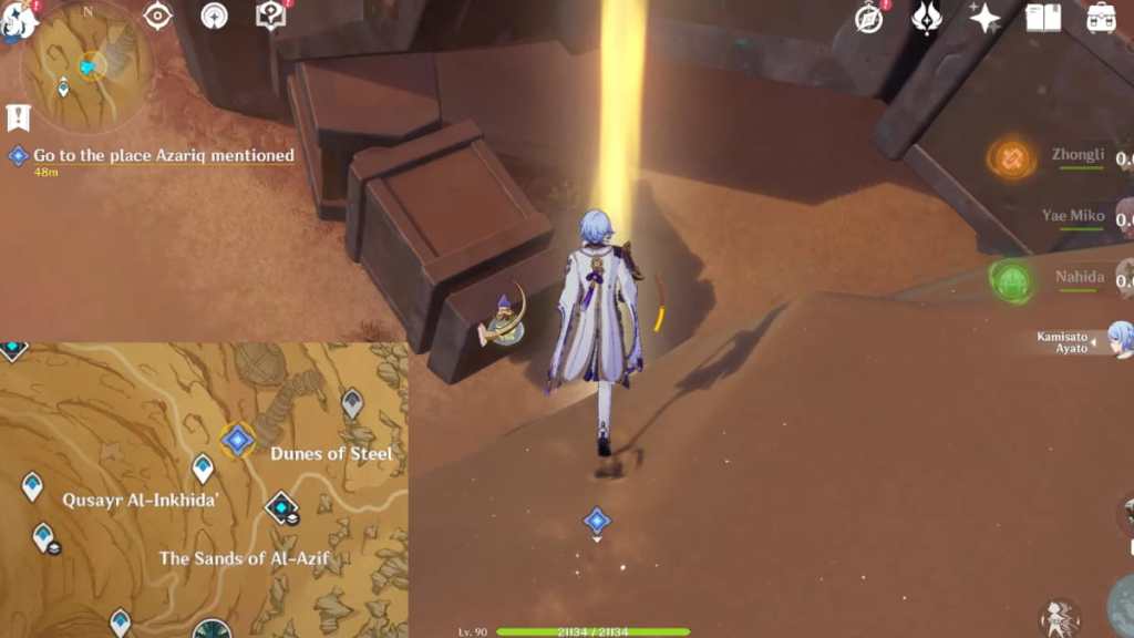 Genshin Impact Dune-Entombed Fecundity Part II World Quest guide – The ...