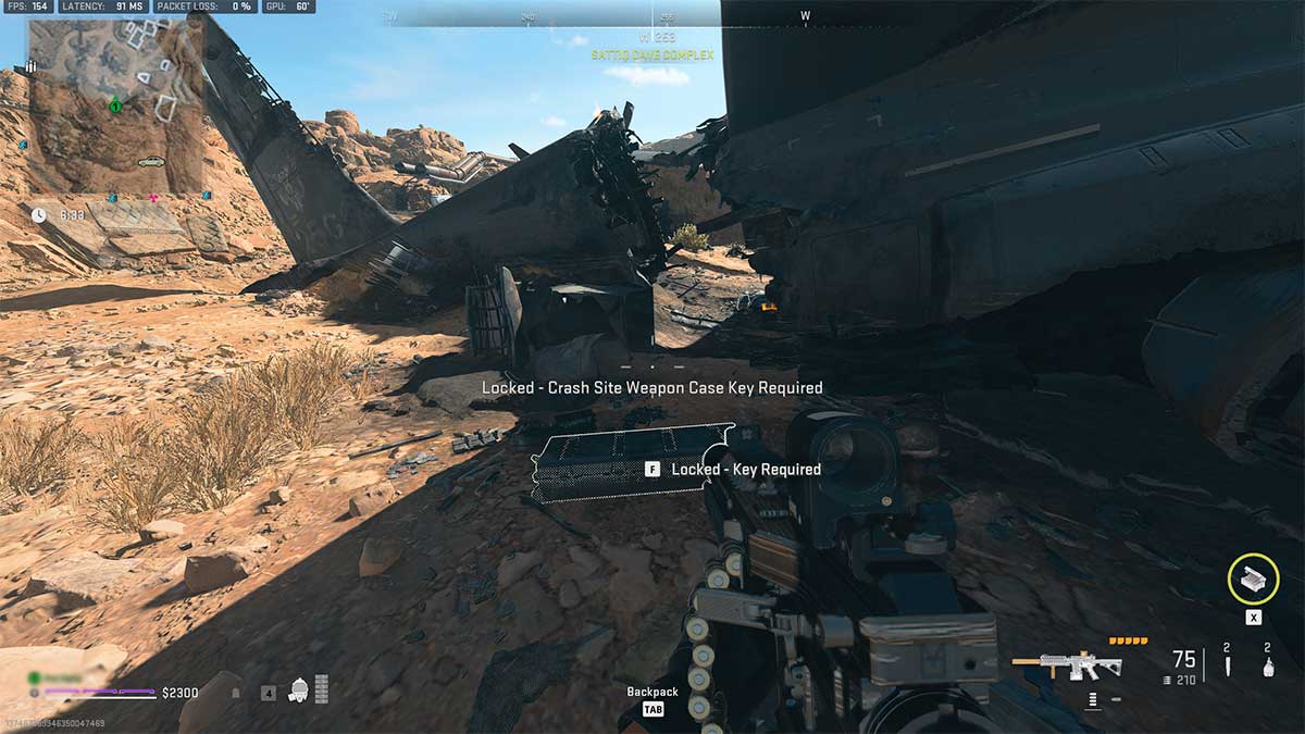 DMZ Crash Site Weapon Case Key Location - Warzone 2 | Pro Game Guides