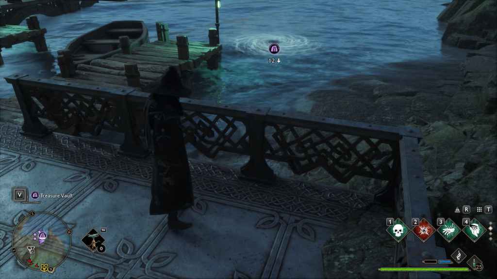 How to Solve the Underwater Treasure Vault in Feldcroft in Hogwarts ...