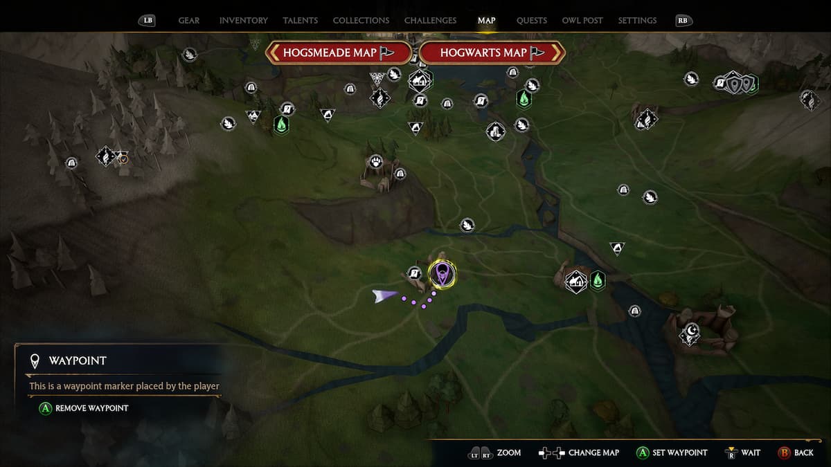 All Hogwarts Valley Ancient Magic Hotspots in Hogwarts Legacy | Pro ...