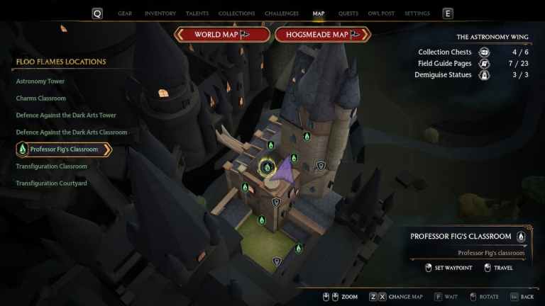 All 6 Astronomy Wing Collection Chest Locations in Hogwarts Legacy ...