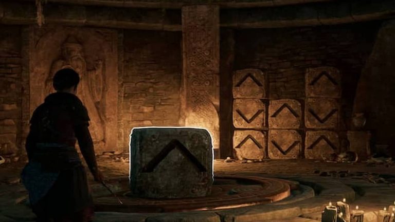 How to solve the Stone Block Arrow Puzzle in North Ford Bog Treasure ...