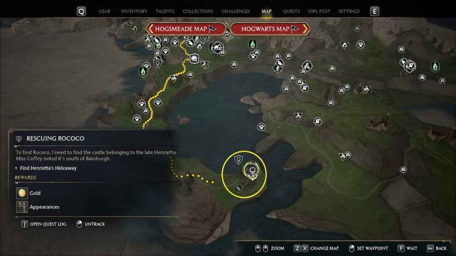 How to find Rococo in Hogwarts Legacy | Pro Game Guides