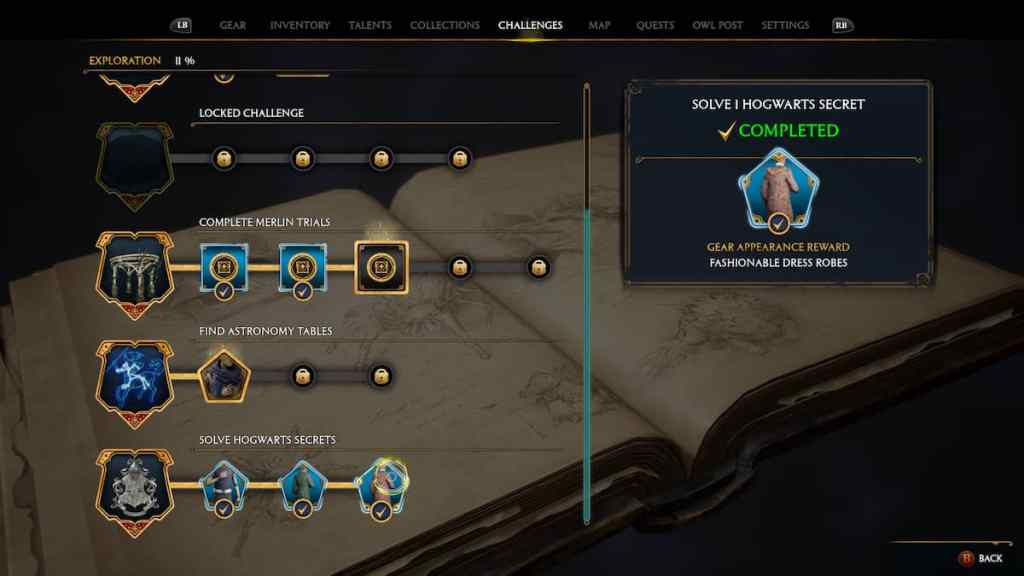 All Hogwarts Secrets and where to find them in Hogwarts Legacy | Pro ...
