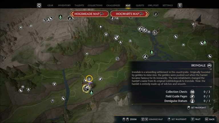 How to enter the hidden Treasure Vault under Irondale in Hogwarts ...