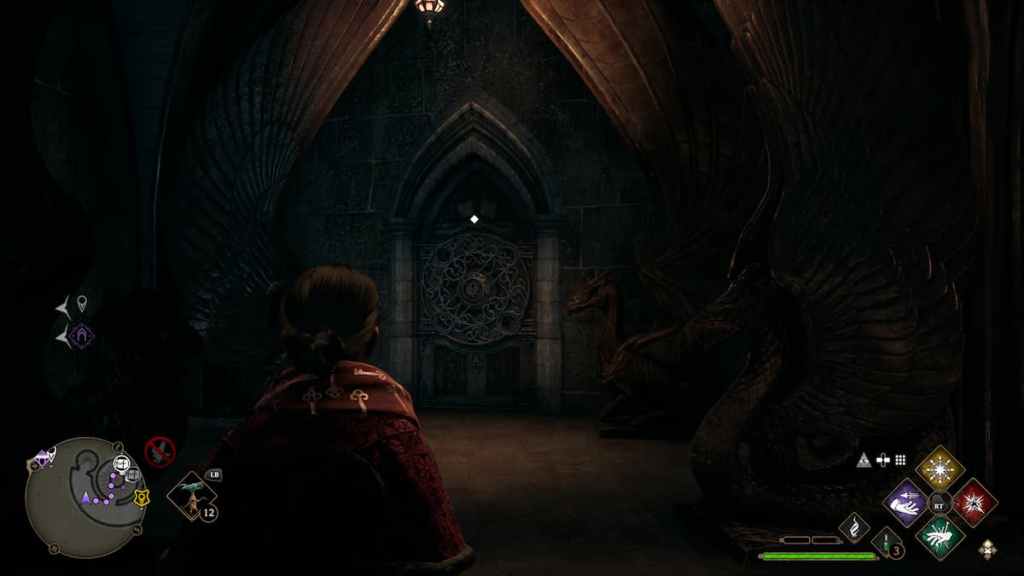 How to open the door near Headmaster's Office in Hogwarts Legacy | Pro Game Guides