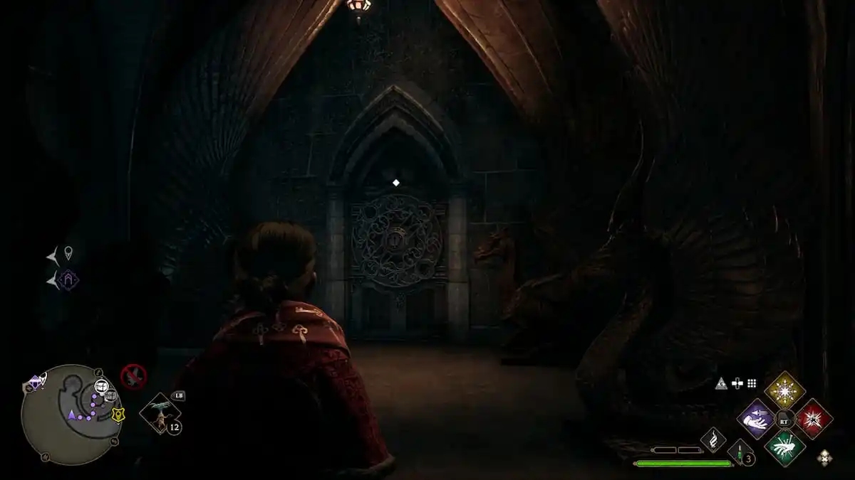 How to open the door near Headmaster's Office in Hogwarts Legacy | Pro Game Guides