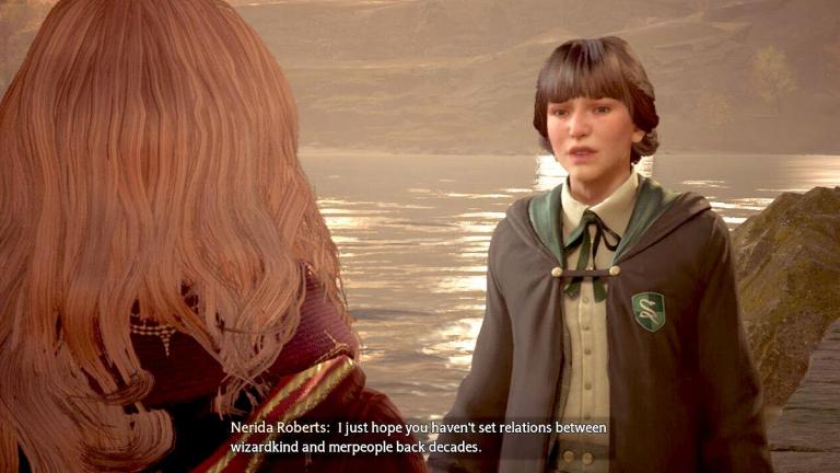 Should you give the mermaid necklace to Nerida in Hogwarts Legacy ...