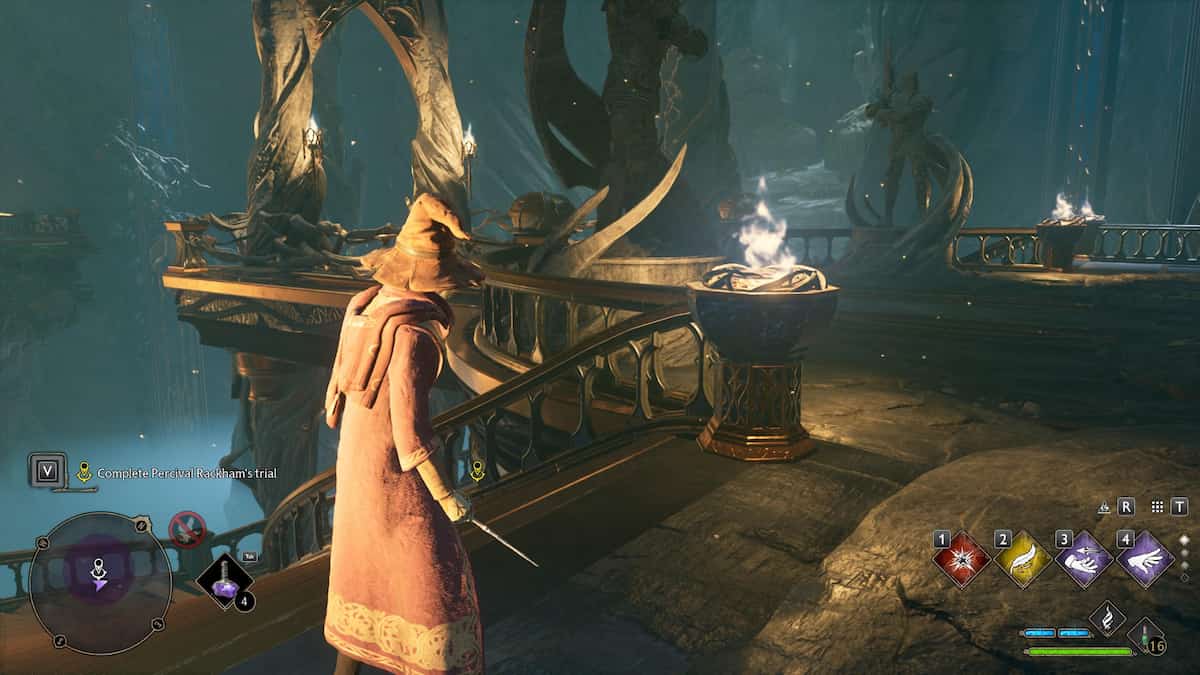 Hogwarts Legacy - Percival Rackham's Trial Walkthrough & Solutions ...