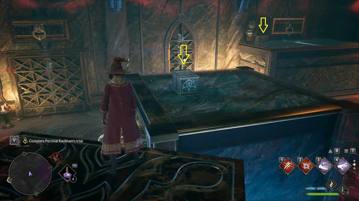 Hogwarts Legacy - Percival Rackham's Trial Walkthrough & Solutions ...