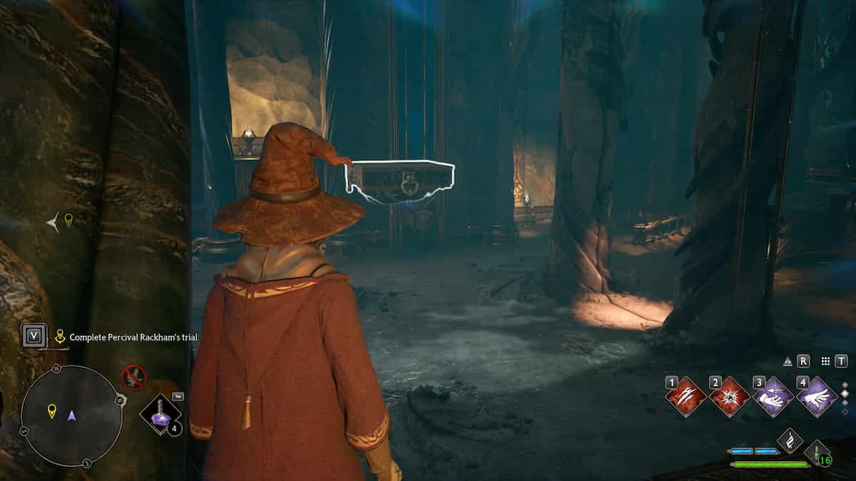 Hogwarts Legacy - Percival Rackham's Trial Walkthrough & Solutions ...