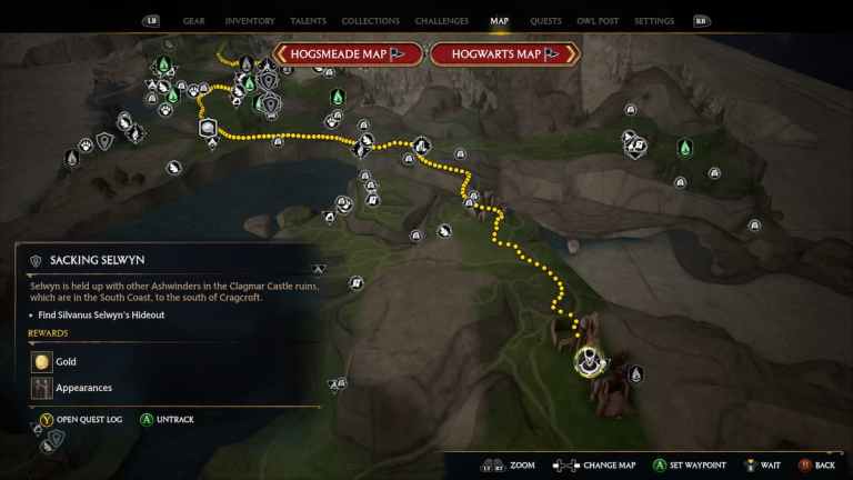 Missing last side quest in Hogwarts Legacy - Easily missable side ...
