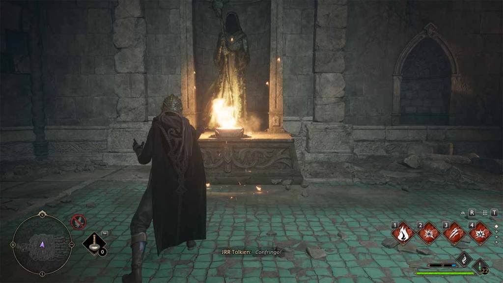 How to solve The Tomb of the Villager puzzle in Hogwarts Legacy - Pro Game Guides