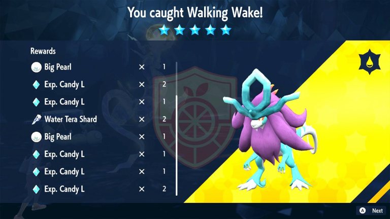How to beat Walking Wake in Pokémon Scarlet & Violet - Suicune Tera ...