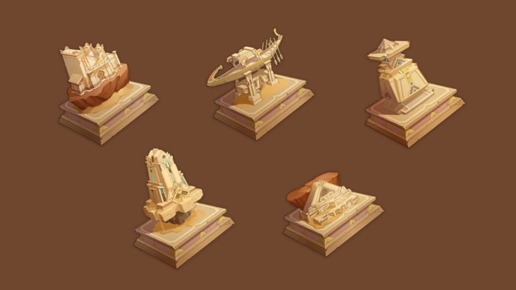 Where to find all Safhe Shatranj Chess Pieces in Genshin Impact | Pro ...