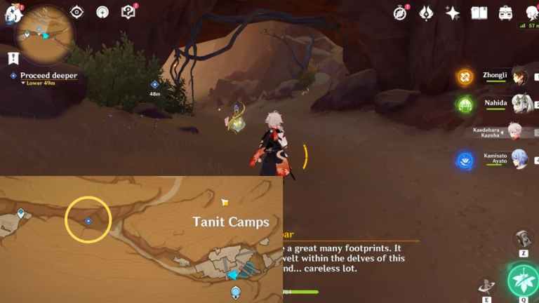 Genshin Impact Tadhla the Falcon World Quest guide | Pro Game Guides