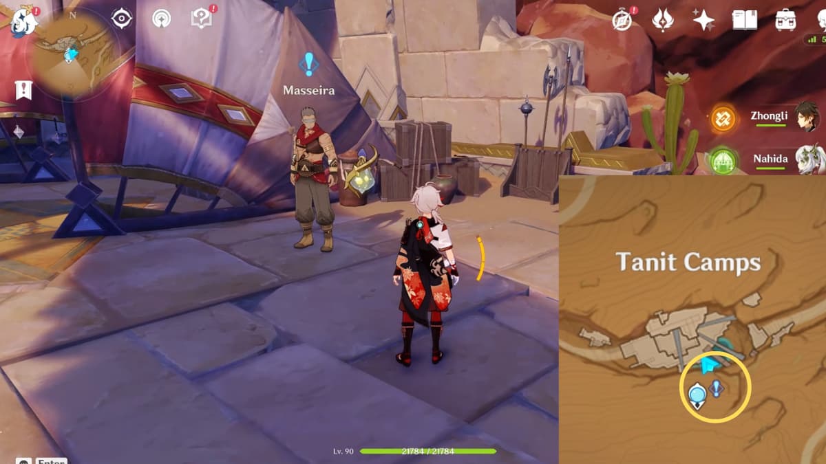 Genshin Impact "The Falcon's Hunt" World Quest guide | Pro Game Guides