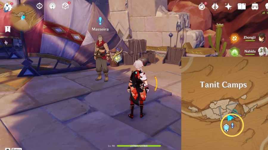 Genshin Impact The Fallen Falcon World Quest guide | Pro Game Guides