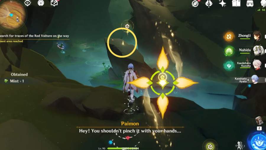 Genshin Impact "The Falcon's Hunt" World Quest guide | Pro Game Guides