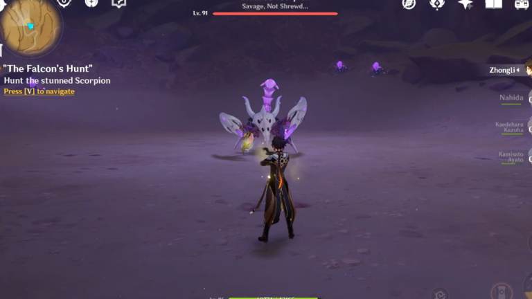 Genshin Impact "The Falcon's Hunt" World Quest guide | Pro Game Guides