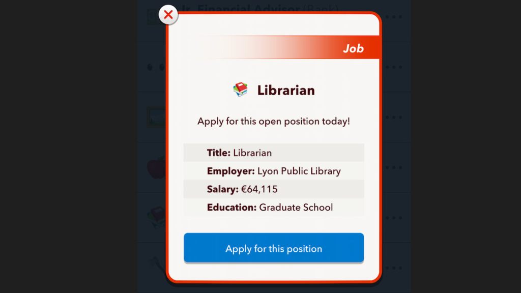 How to become a Librarian in BitLife | Pro Game Guides