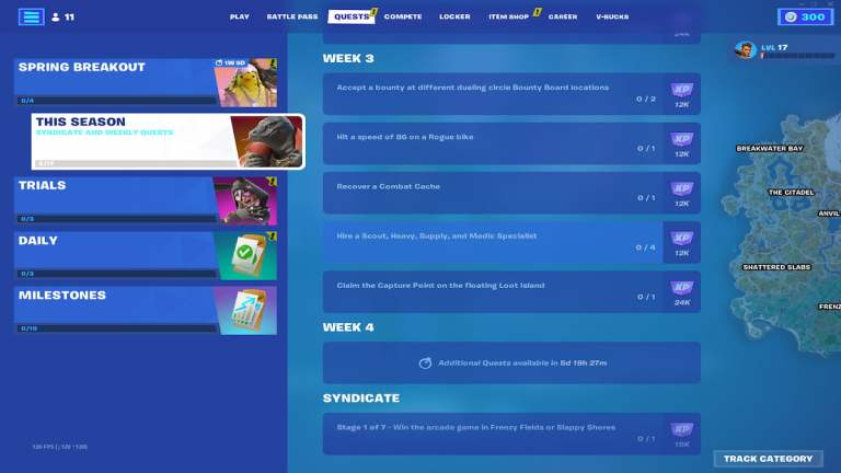 How to complete all Week 3 Challenges in Fortnite Chapter 4 Season 2 ...