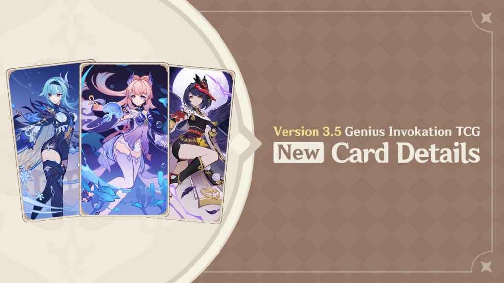 All New TCG Cards in Genshin 3.5 - Eula, Kokomi, & Kujou Sara's TCG Skills | Pro Game Guides