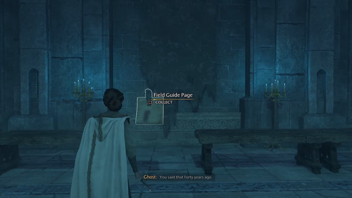 All Revelio Field Guide Pages in The Great Hall Wing in Hogwarts Legacy ...