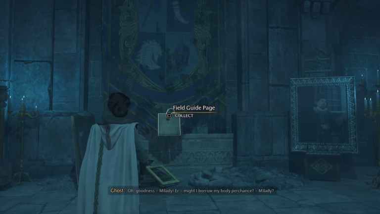 All Revelio Field Guide Pages in The Great Hall Wing in Hogwarts Legacy ...