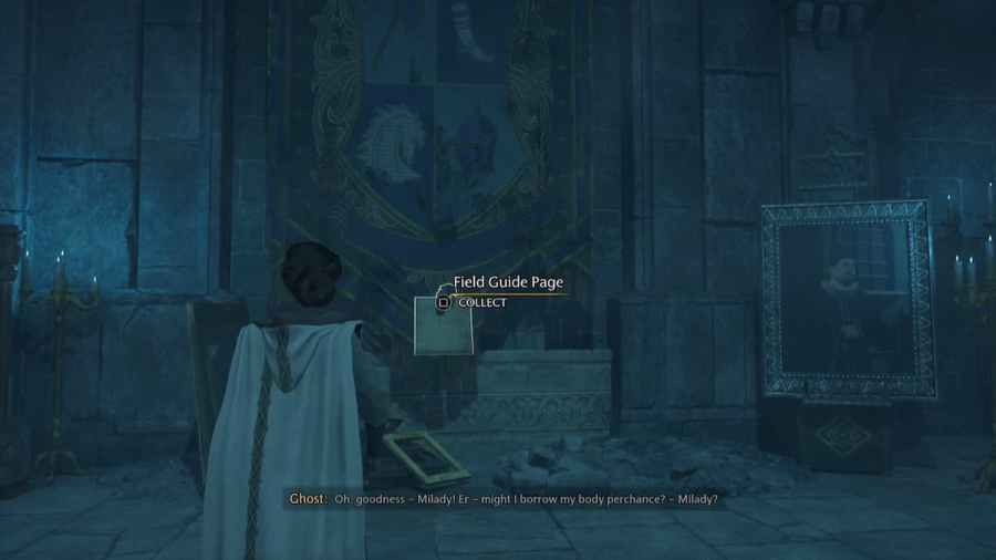 All Revelio Field Guide Pages in The Great Hall Wing in Hogwarts Legacy ...