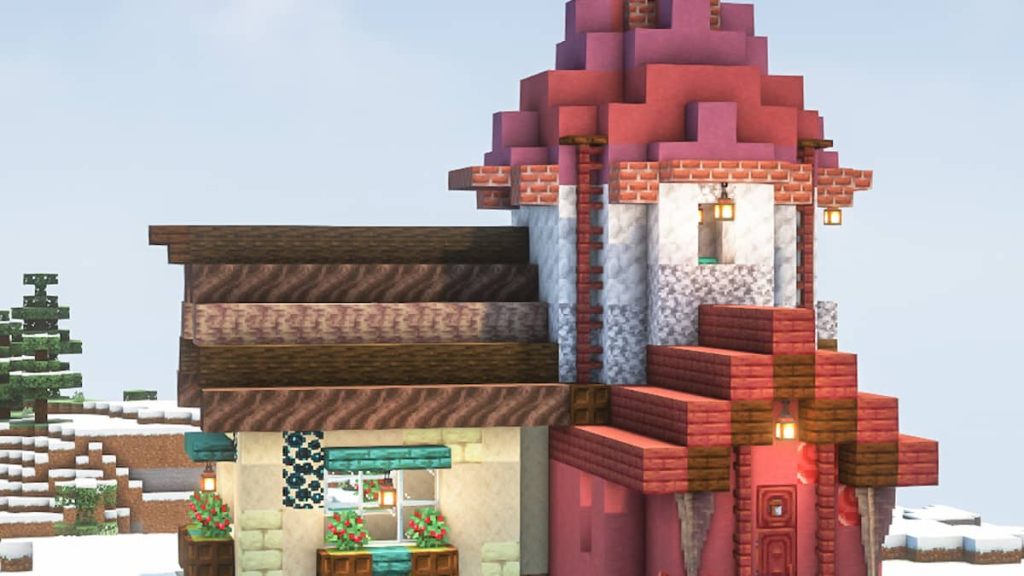 12 Best Cherry Blossom Tree wood builds for Minecraft 1.20 | Pro Game ...