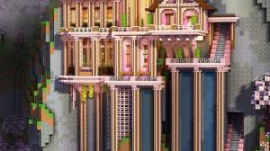 12 Best Cherry Blossom Tree wood builds for Minecraft 1.20 | Pro Game ...