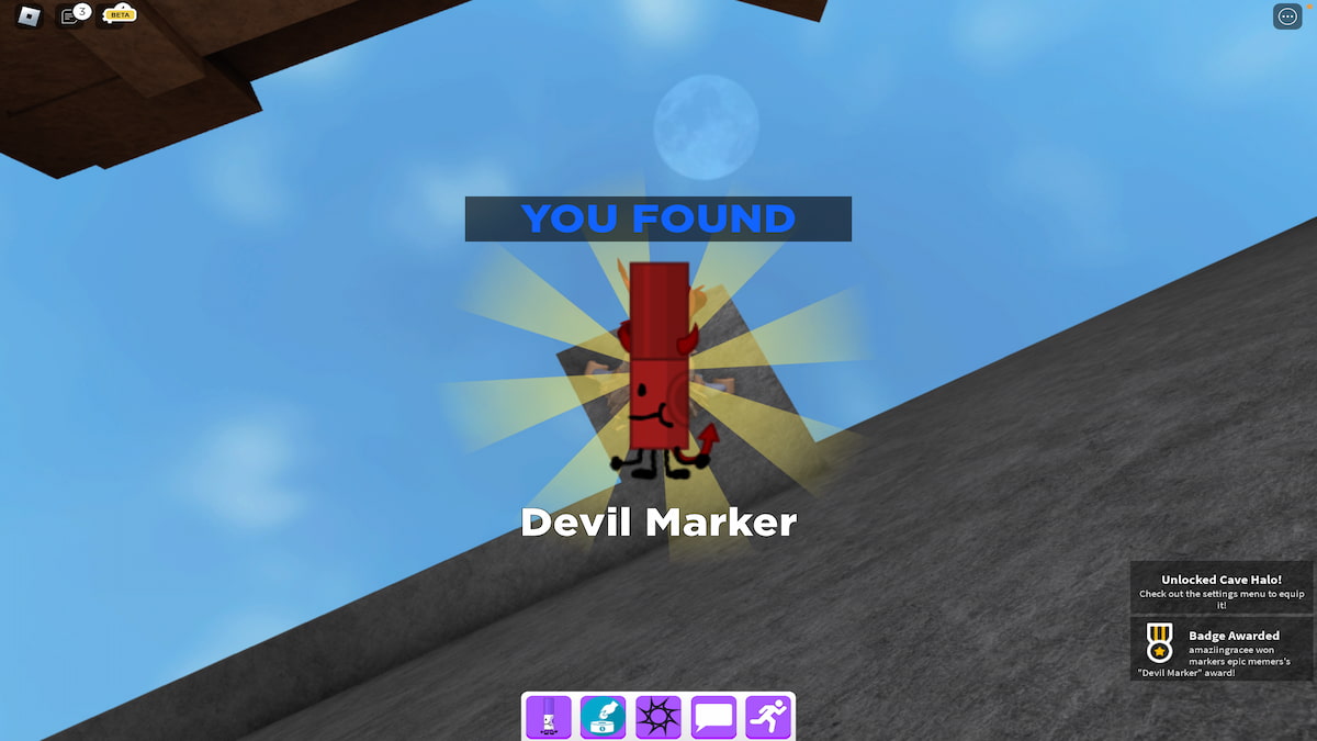 How to get the Devil Marker in Find the Markers - Roblox | Pro Game Guides