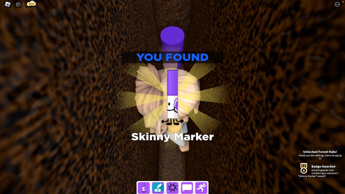 How to get the Skinny Marker in Find the Markers - Roblox | Pro Game Guides