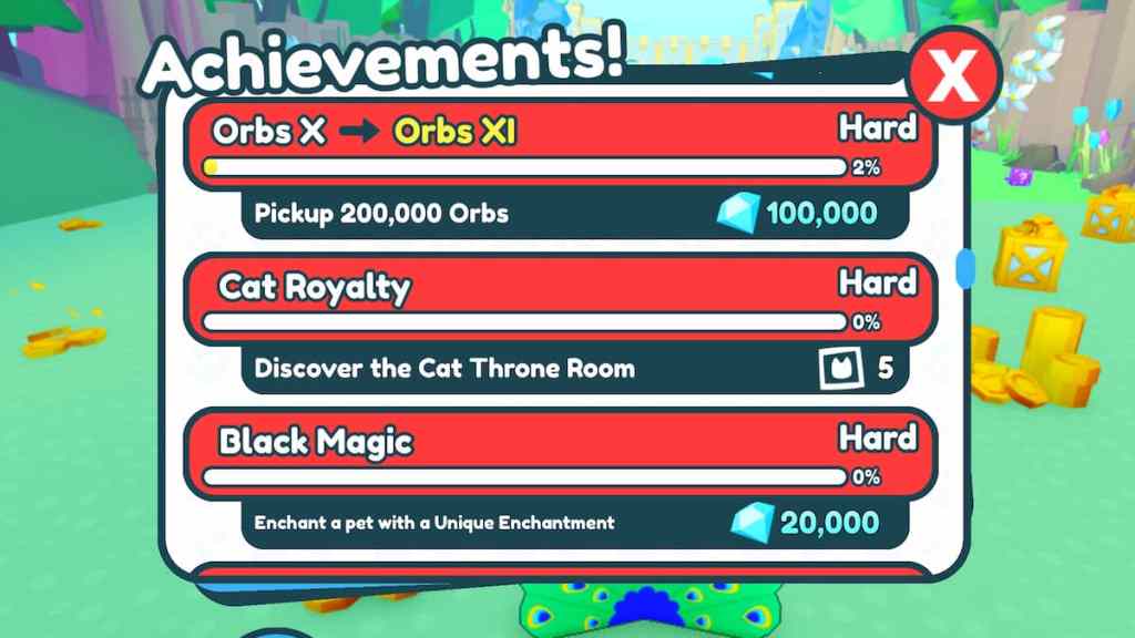 How to get the Cat Royalty Achievement in Pet Simulator X - Roblox ...