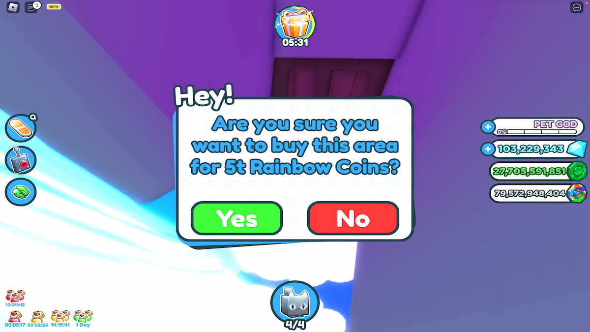 How to get the Cat Royalty Achievement in Pet Simulator X - Roblox ...