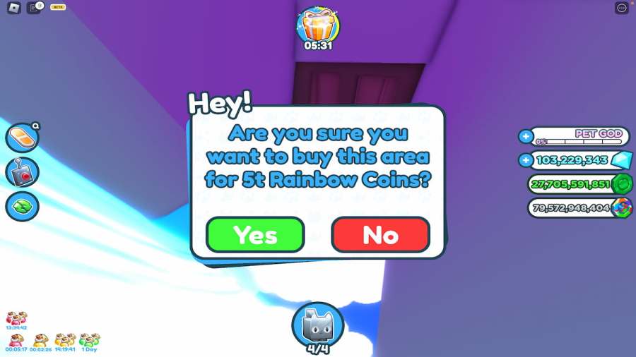 How to get the Cat Royalty Achievement in Pet Simulator X - Roblox ...