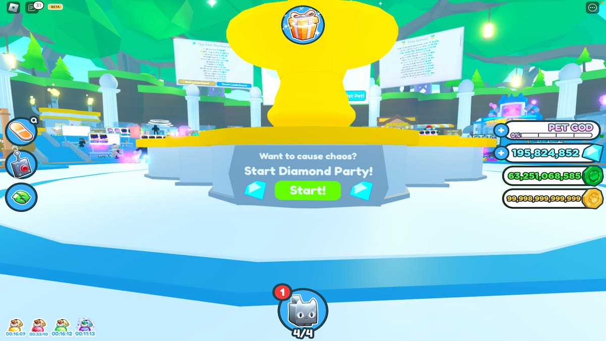 What is a Diamond Party in Pet Simulator X? - Roblox | Pro Game Guides