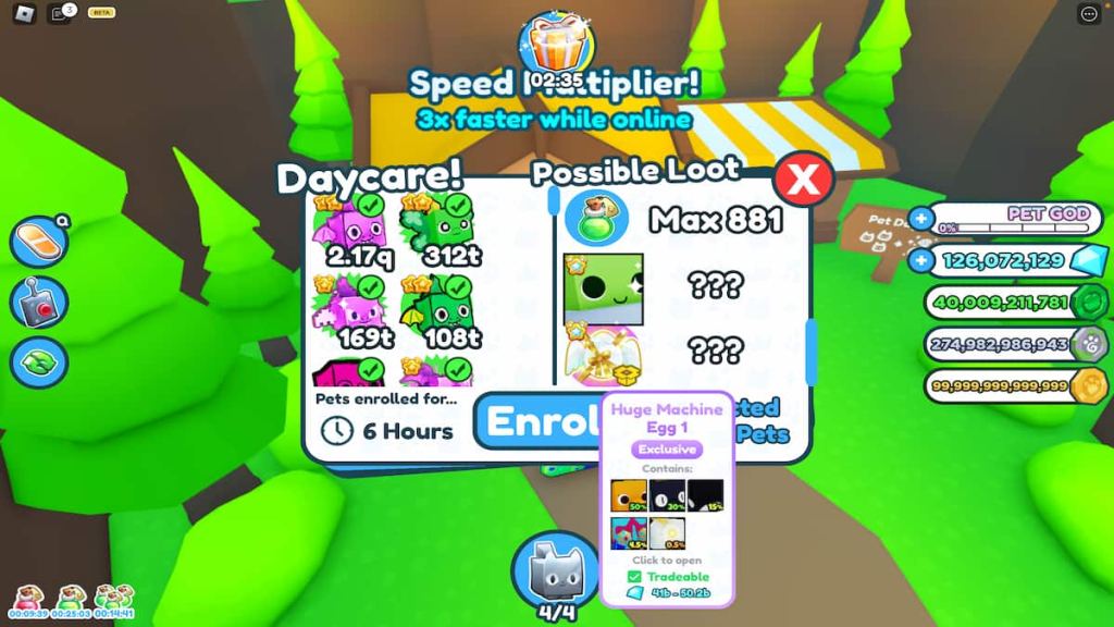 Как вылупить огромное машинное яйцо в Pet Simulator X — Roblox - Game ...