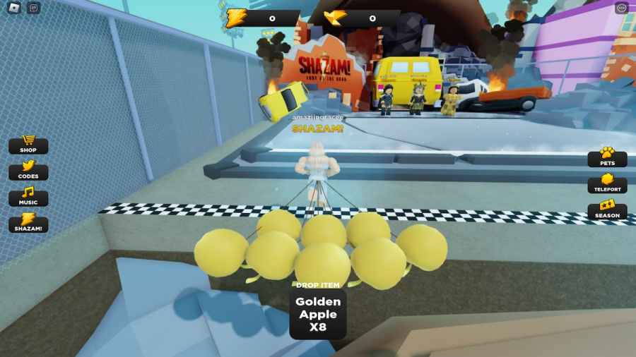 How to get all free items in Strongman Simulator (Shazam! Fury of the ...