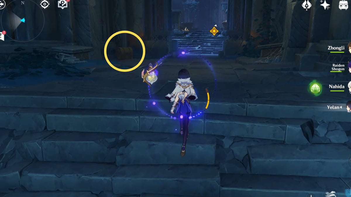 Genshin Impact A Lamenter At Fates End Unknown Sanctuary Walkthrough