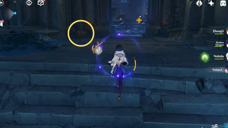 Genshin Impact A Lamenter at Fate's End Unknown Sanctuary walkthrough ...